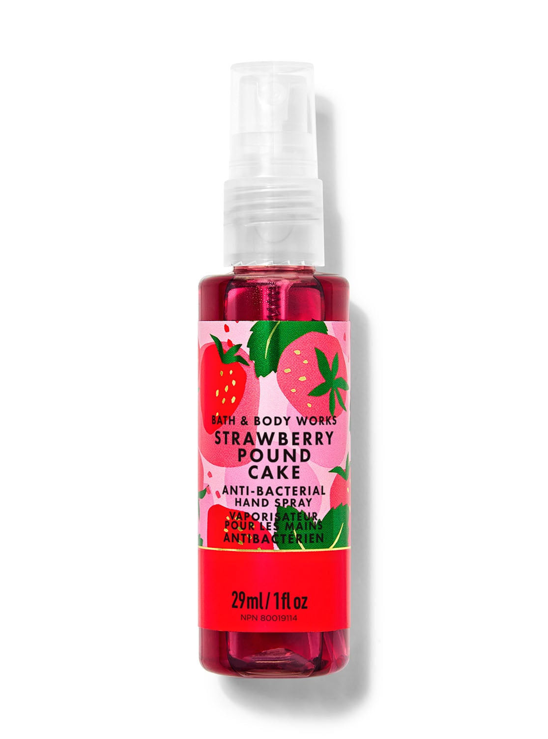 Strawberry Pound Cake | Spray Antibacterial